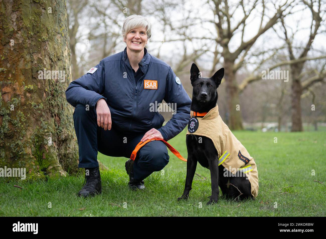 Finalist of the Crufts canine hero award, search and rescue dog Vesper ...