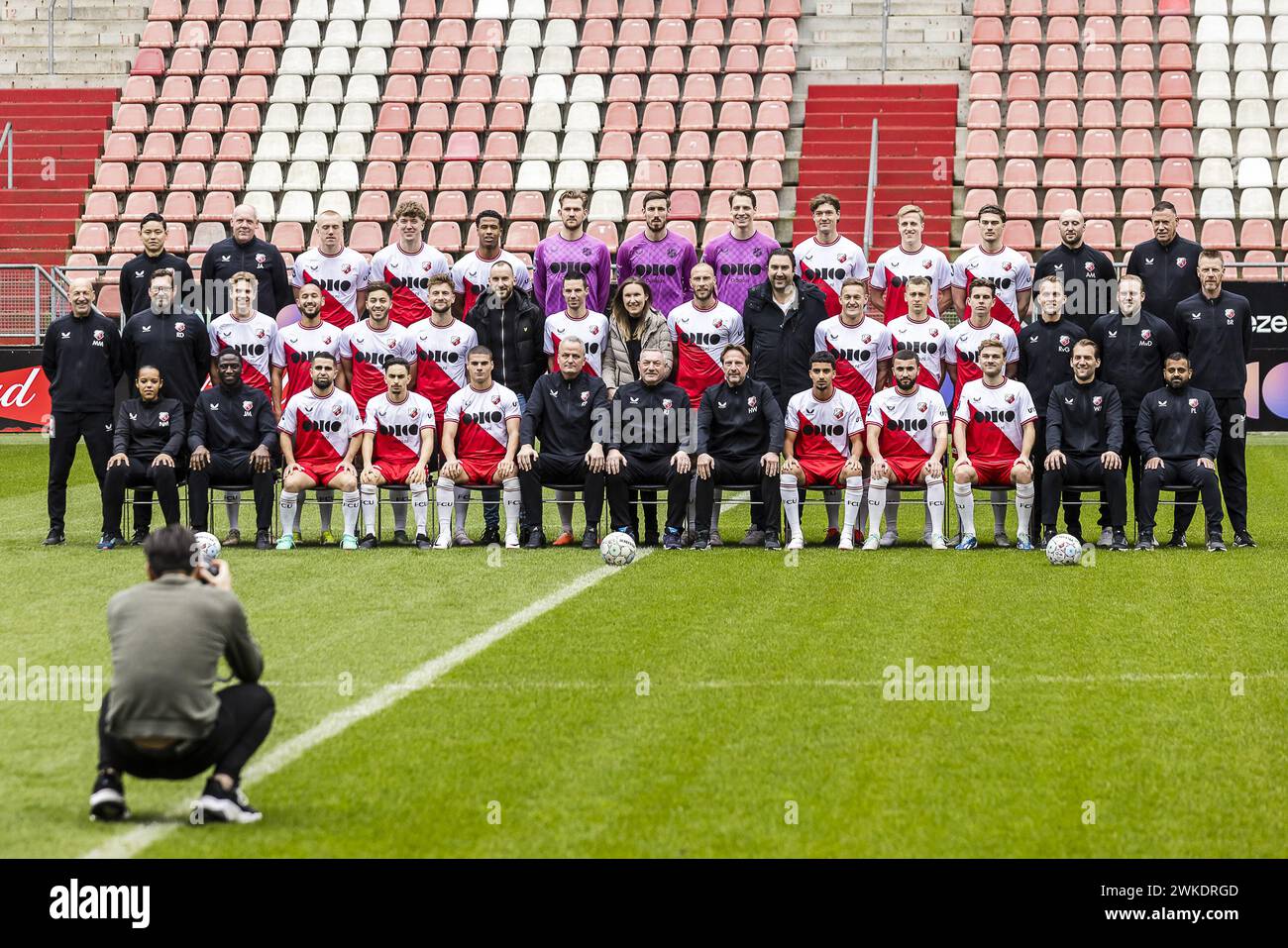 UTRECHT- 19-02-2024. Stadium Galgenwaard, FC Utrecht. Season 2023-2024 ...