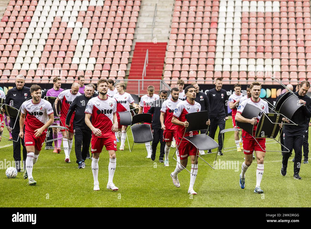 UTRECHT- 19-02-2024. Stadium Galgenwaard, FC Utrecht. Season 2023-2024 ...