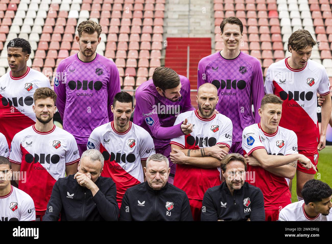UTRECHT- 19-02-2024. Stadium Galgenwaard, FC Utrecht. Season 2023-2024 ...