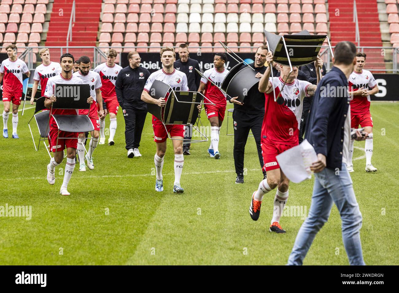 UTRECHT- 19-02-2024. Stadium Galgenwaard, FC Utrecht. Season 2023-2024 ...