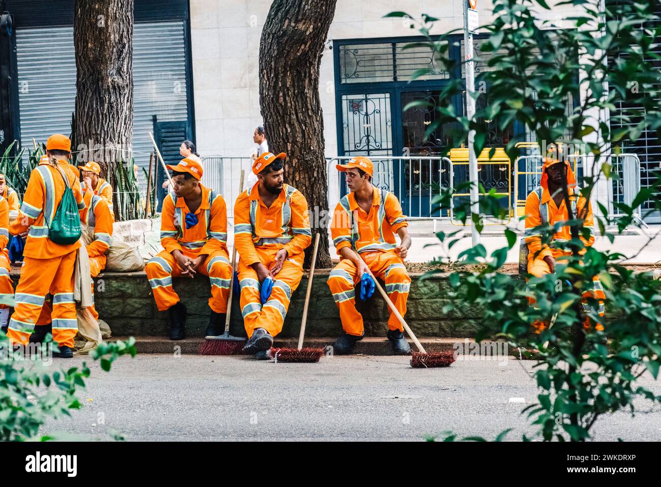 Manual street cleaning hi-res stock photography and images - Alamy