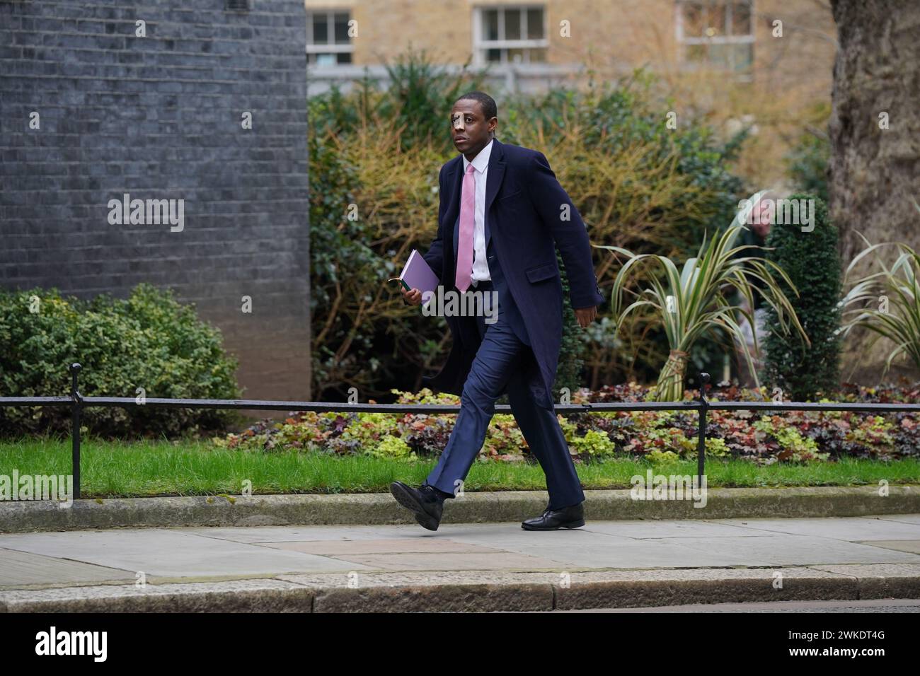Economic Secretary to the Treasury, Bim Afolami arriving in Downing ...