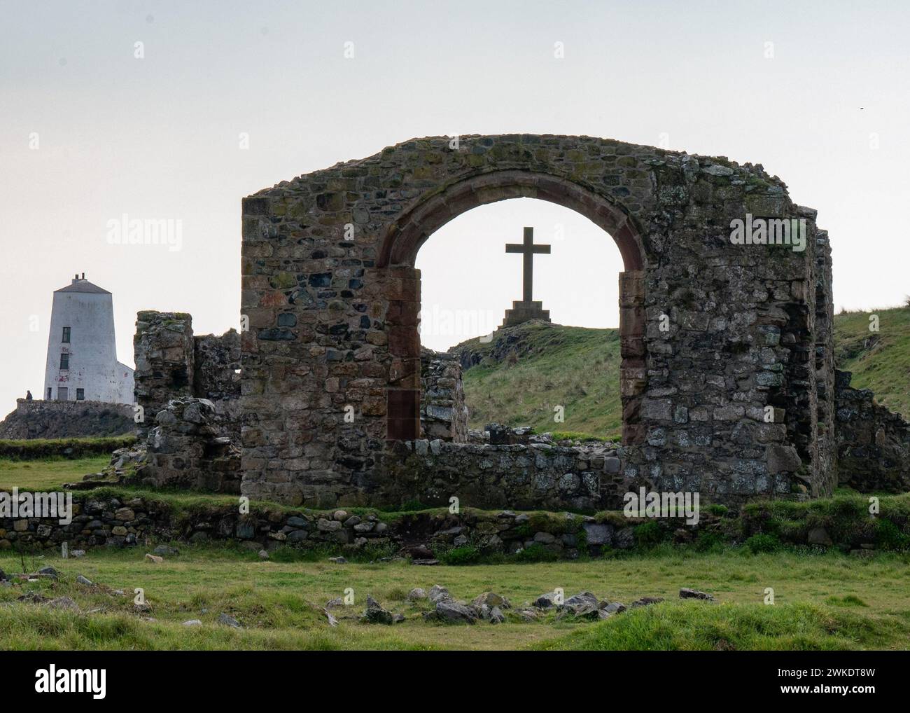 St dwynwen patron st of lovers hi-res stock photography and images - Alamy