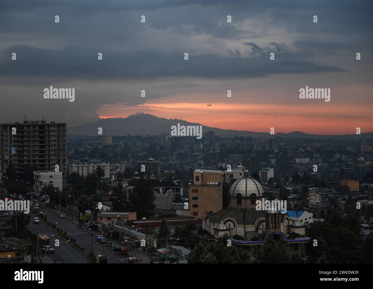 Addis Ababa. 15th Feb, 2024. This photo taken on Feb. 15, 2024 shows ...