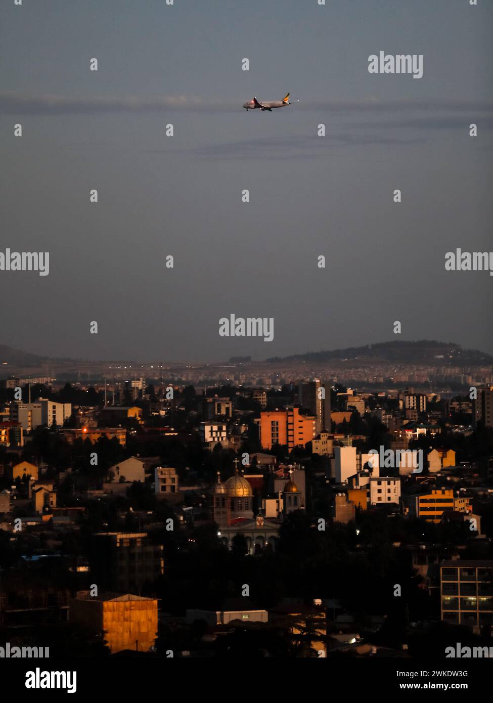 Addis Ababa. 17th Feb, 2024. This photo taken on Feb. 17, 2024 shows a ...