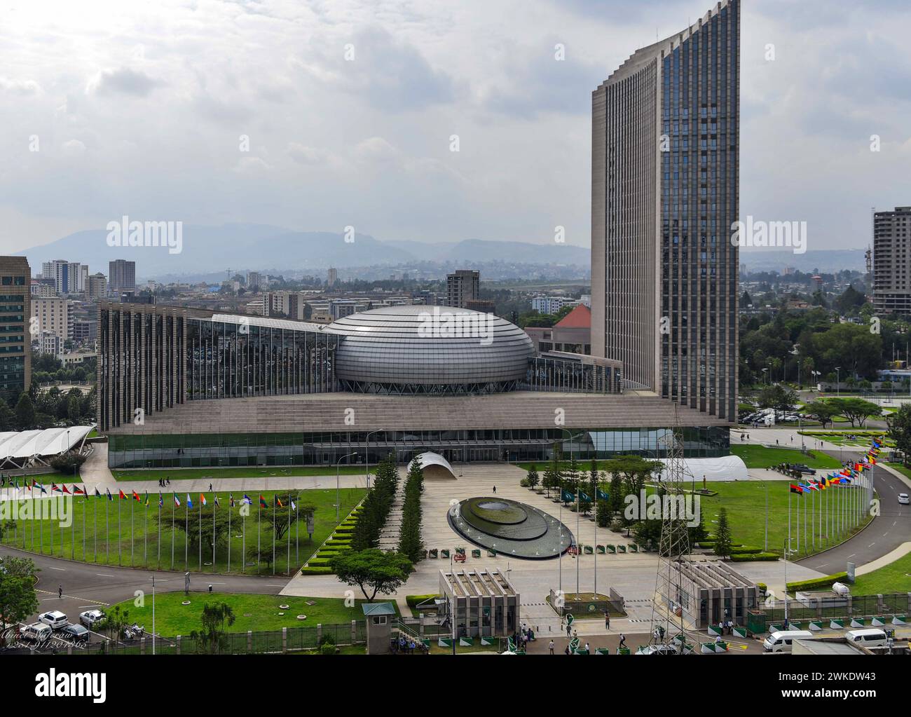 Addis Ababa. 14th Feb, 2024. This photo taken on Feb. 14, 2024 shows ...