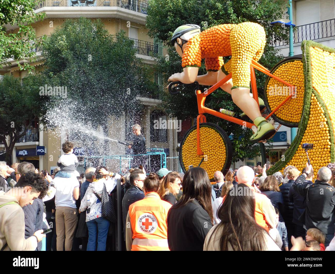February 18th 2024, Menton The 90th anniversary of the « Fete du Citron ...