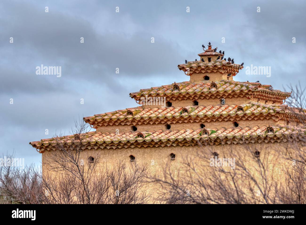 Ancient dove dovecot building in hi-res stock photography and images ...