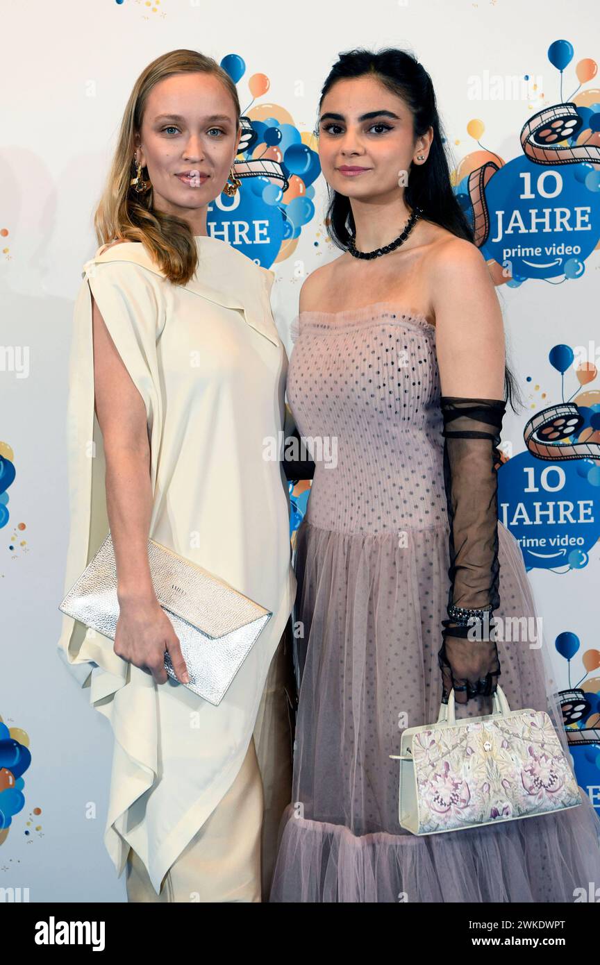 Caro Cult und Bayan Layla bei der 10 Jahre Amazon Prime Video Party im Rahmen der Berlinale 2024 ...