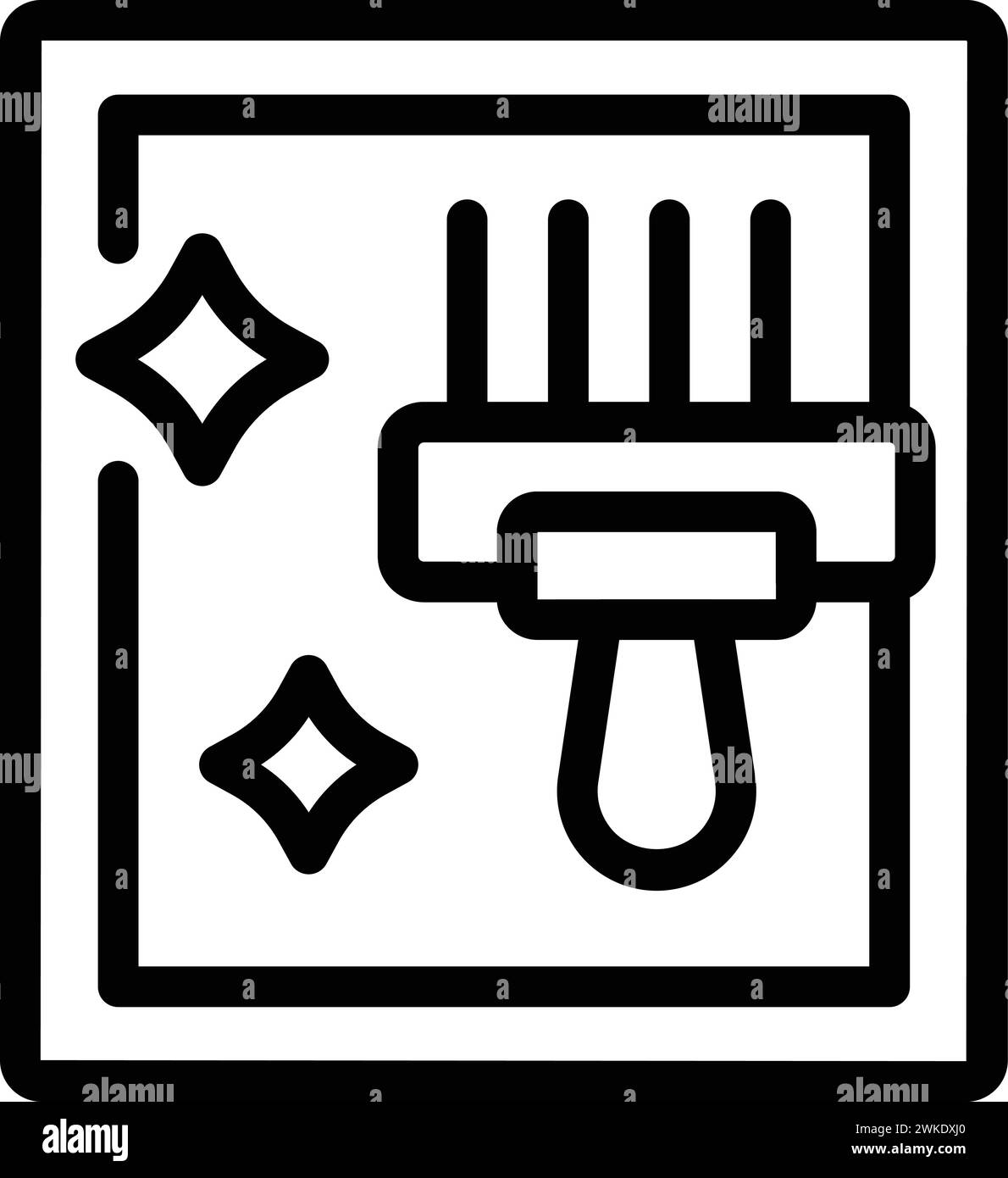 Home window cleaning icon outline vector. Exercise morning. Work ...