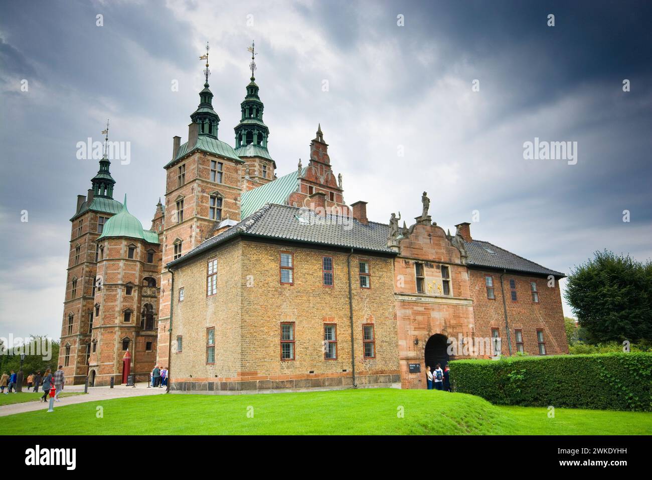 Rosenborg castle copenhagen cloud hi-res stock photography and images ...
