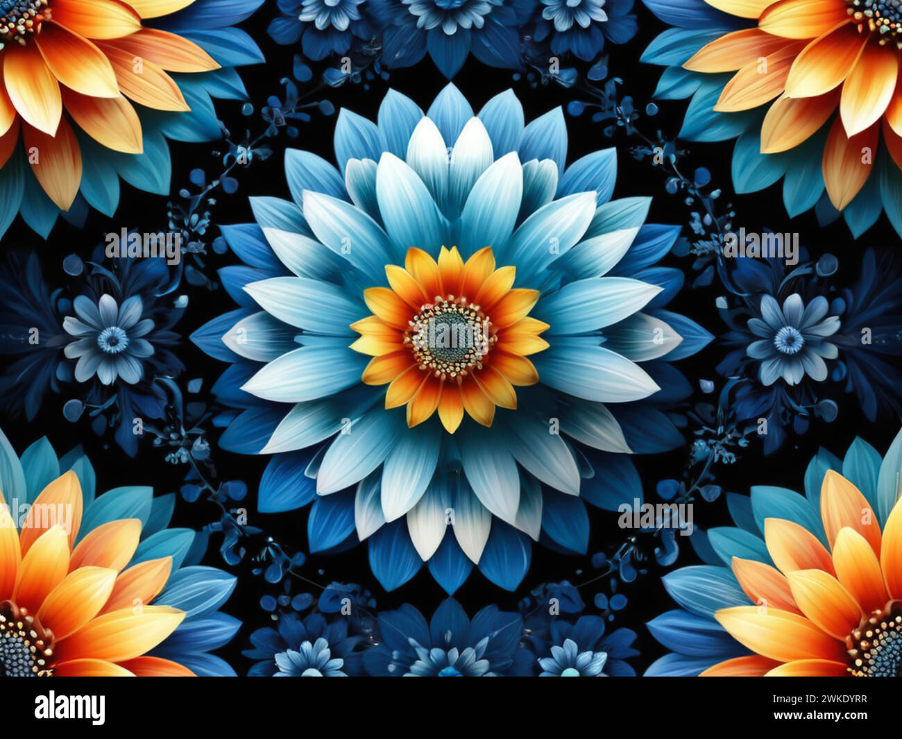 Breathtaking bloom Stock Vector Images - Alamy