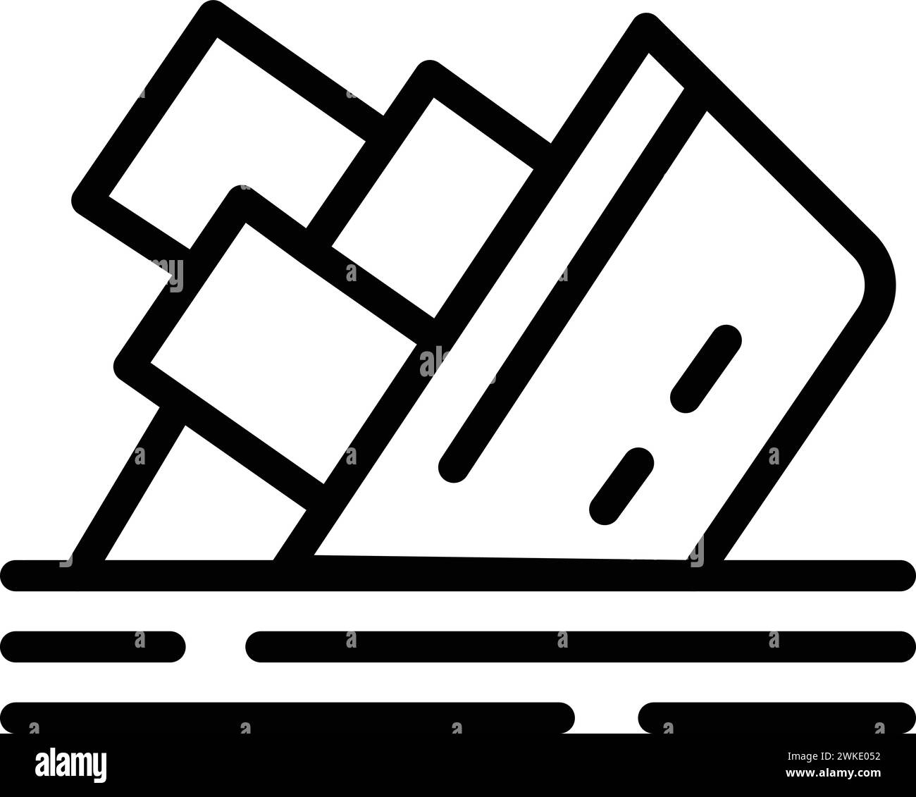 Marine ship wreck icon outline vector. Sea insurance. Burning cruise ...