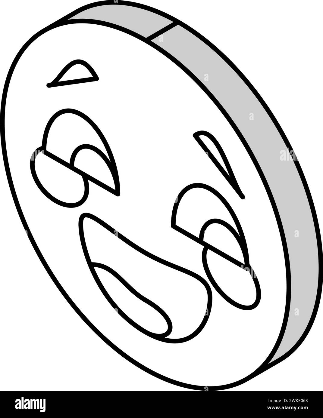 message emoji isometric icon vector illustration Stock Vector Image ...