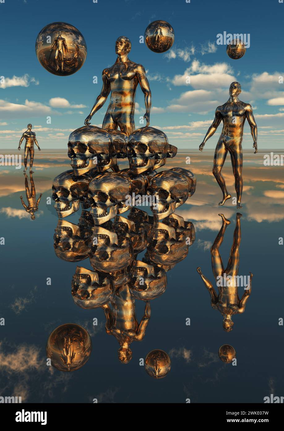 Artificial Intelligence Graveyard Stock Photo - Alamy