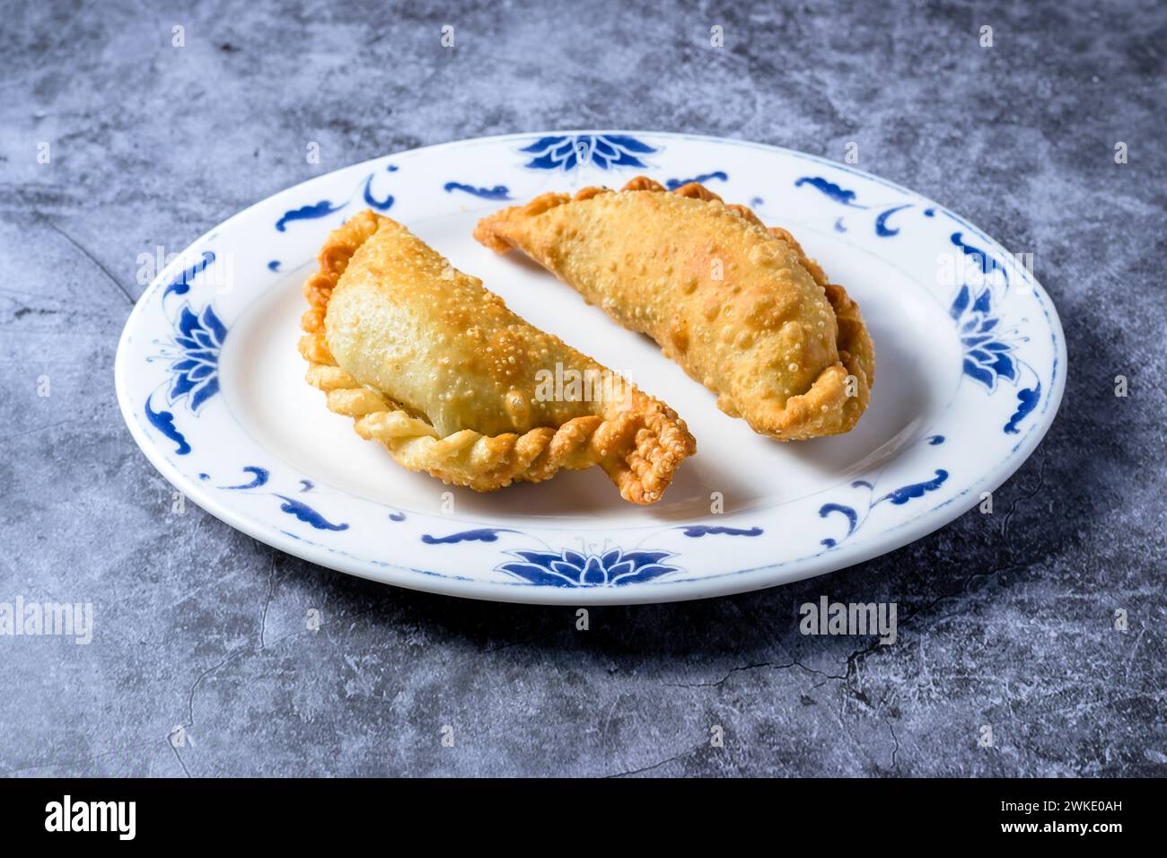 Traditional Latin American baked beef empanadas Stock Photo - Alamy