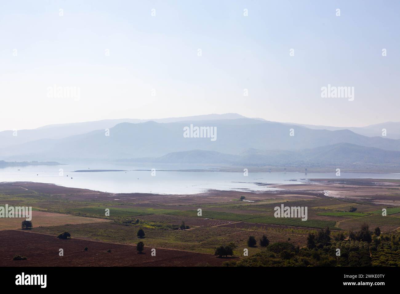 Natural landscape view boat hi-res stock photography and images - Alamy
