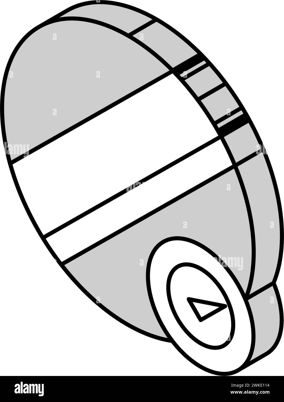 pressure therapy isometric icon vector illustration Stock Vector Image ...