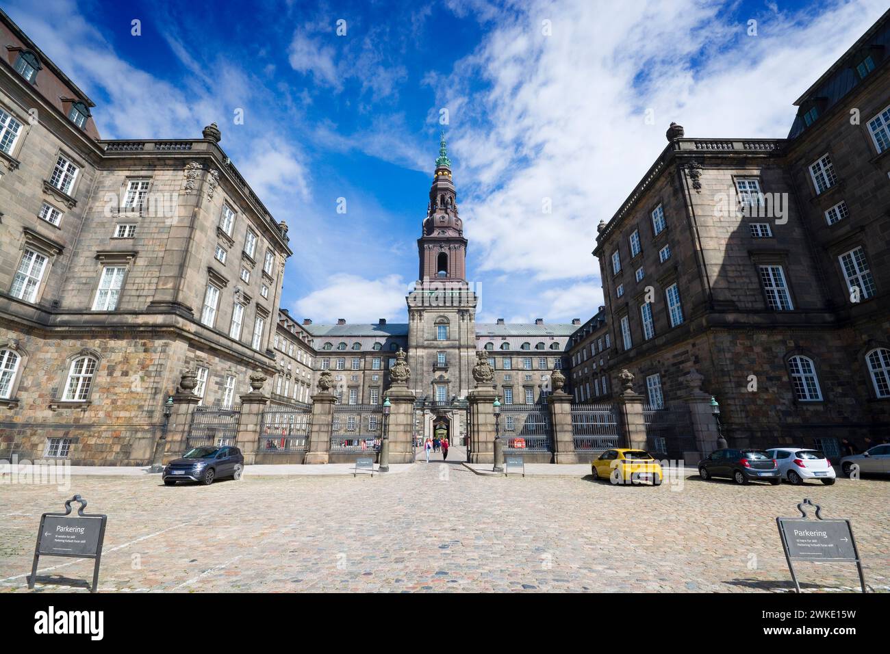 Christiansborg Palace - seat of Danish government, parliament and ...