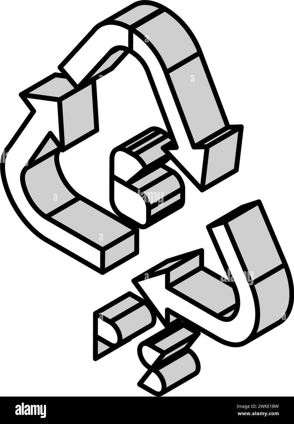 ps plastic product marker isometric icon vector illustration Stock ...