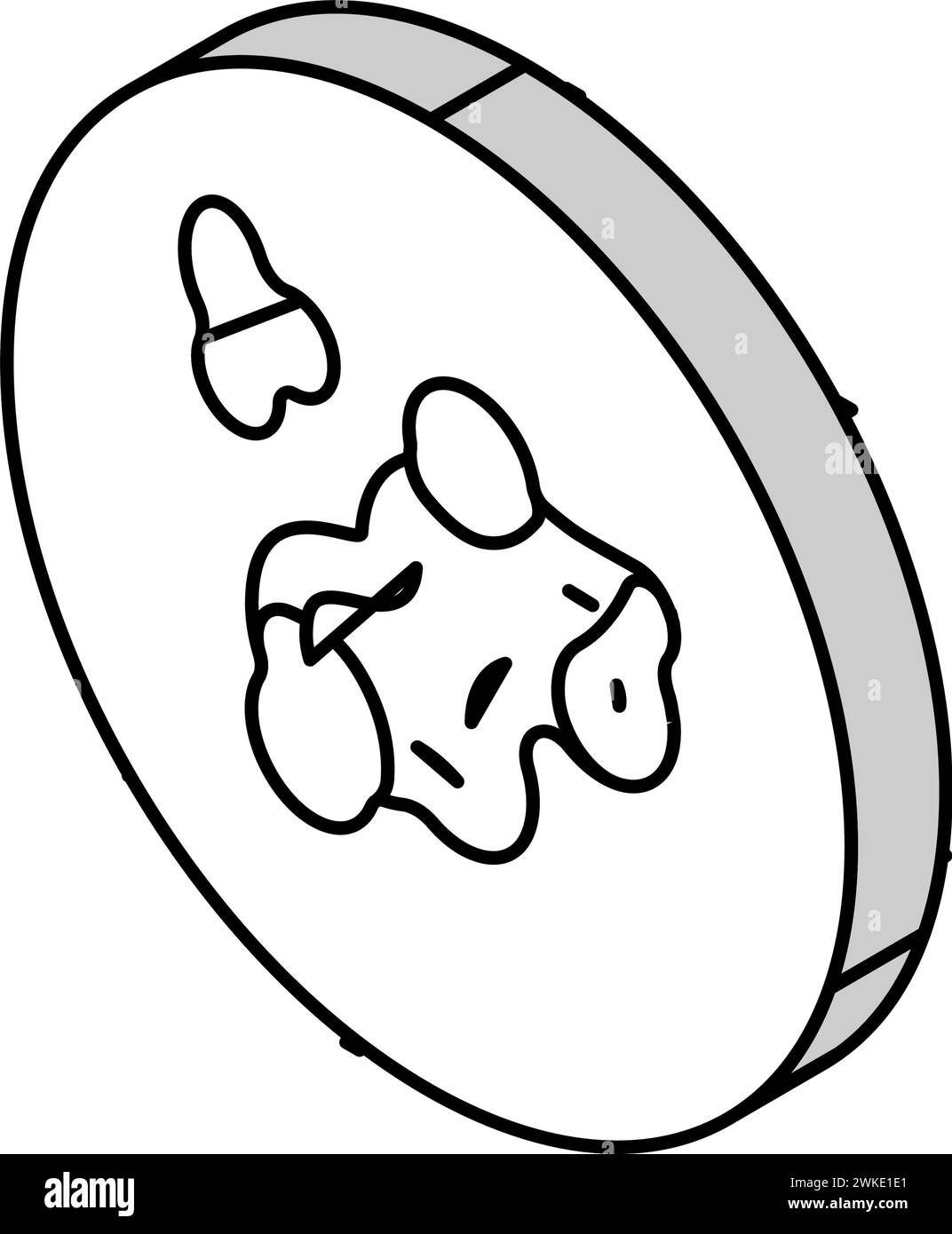 multiple colors mole melanoma isometric icon vector illustration Stock Vector Image & Art - Alamy