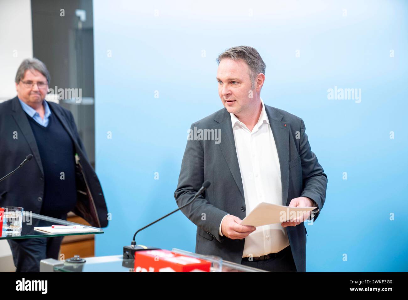 Wien, Österreich. 20 Februar 2024. Pressekonferenz zum Thema Sichere ...