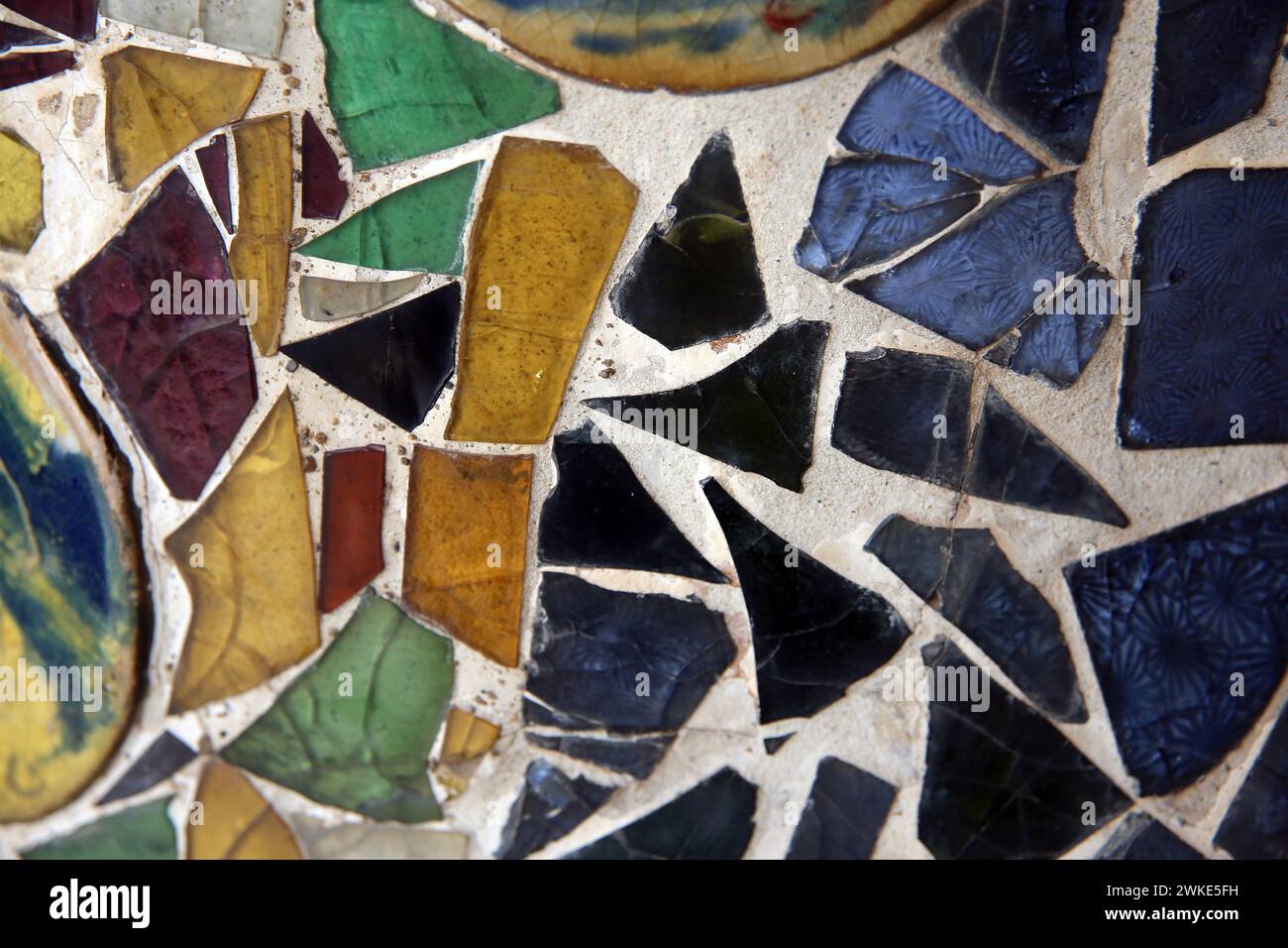 Spain. Catalonia. Barcelona. Casa Batlló. Remodel by Antonio Gaudí, 1904-1906. Modernist style ...