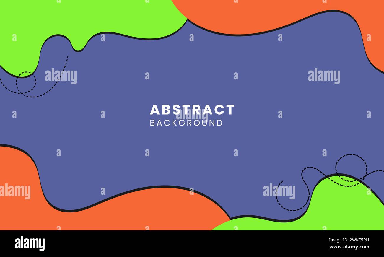 Abstract shape background template. fluid illustration design element ...