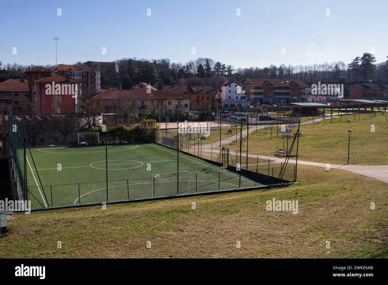 Football pitch italy hi-res stock photography and images - Alamy