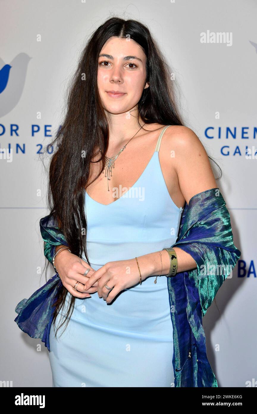 Anastasia Barner bei der Cinema For Peace Gala 2024 im WECC - Westhafen ...