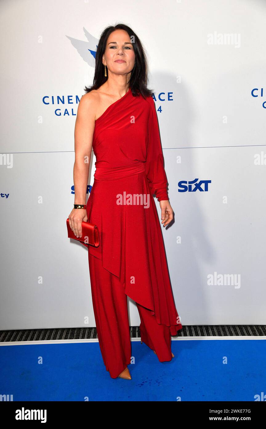 Annalena Baerbock bei der Cinema For Peace Gala 2024 im WECC ...