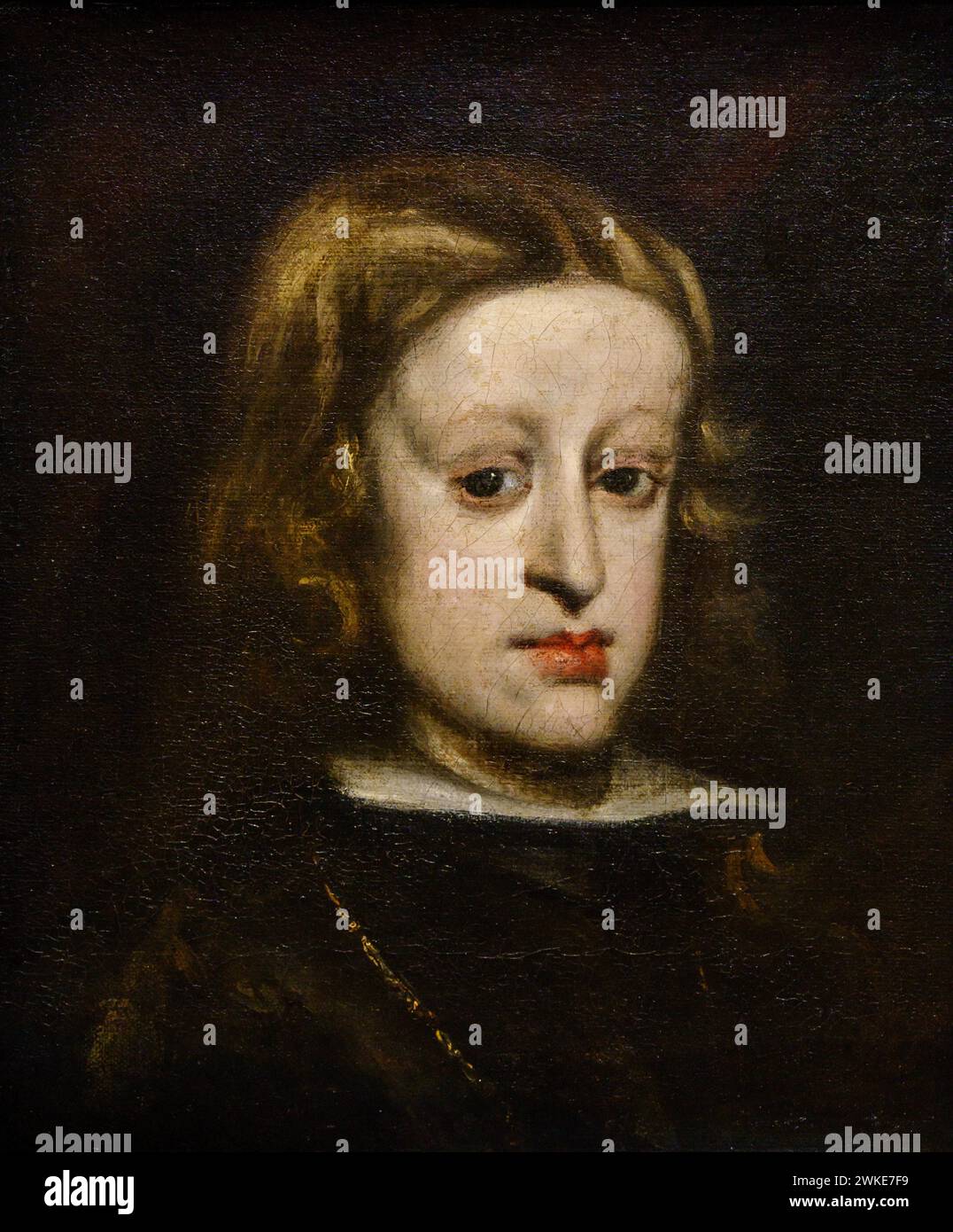 Carlos II of Spain, 1671, Juan Carreño de Miranda, Nins, portraits of ...