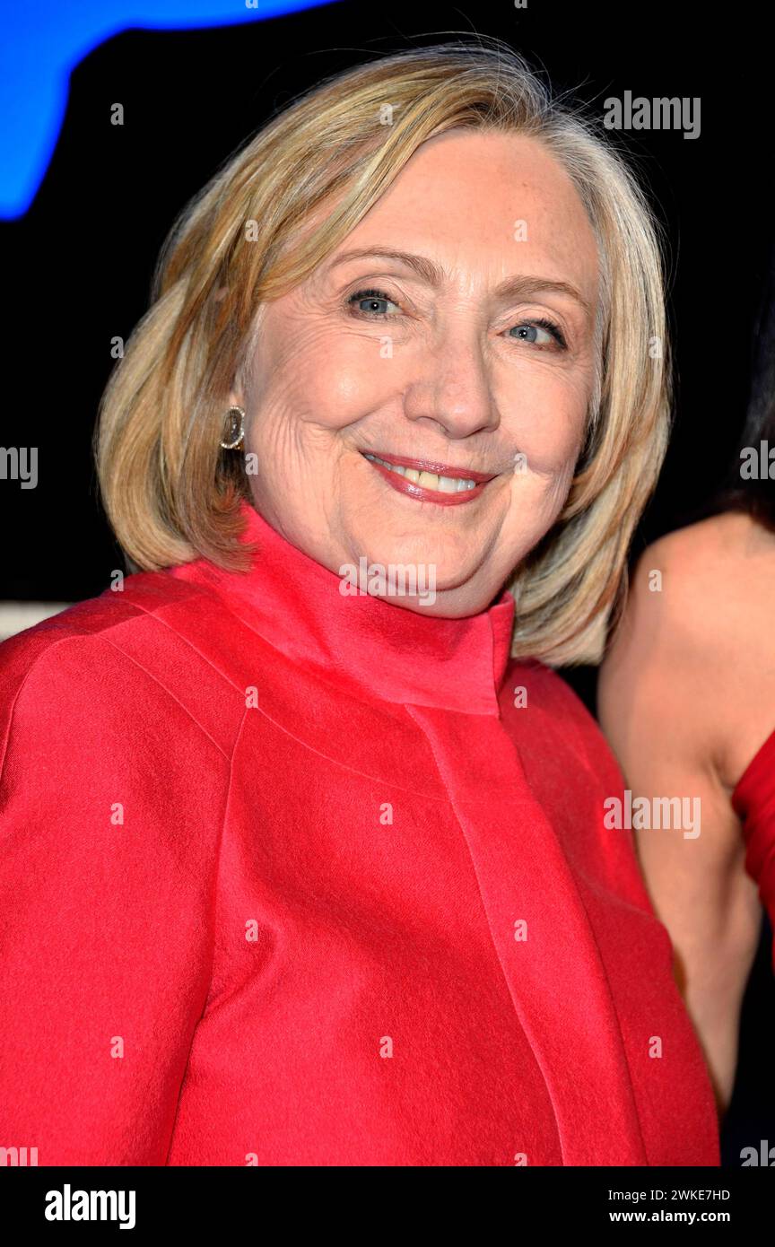 Hillary Clinton bei der Cinema For Peace Gala 2024 im WECC - Westhafen ...