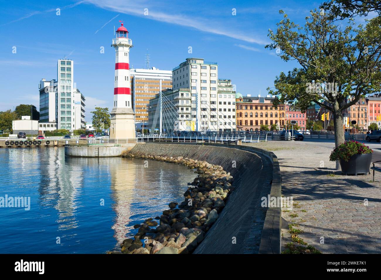 Malmö Old Lighthouse, Sweden Stock Photo - Alamy