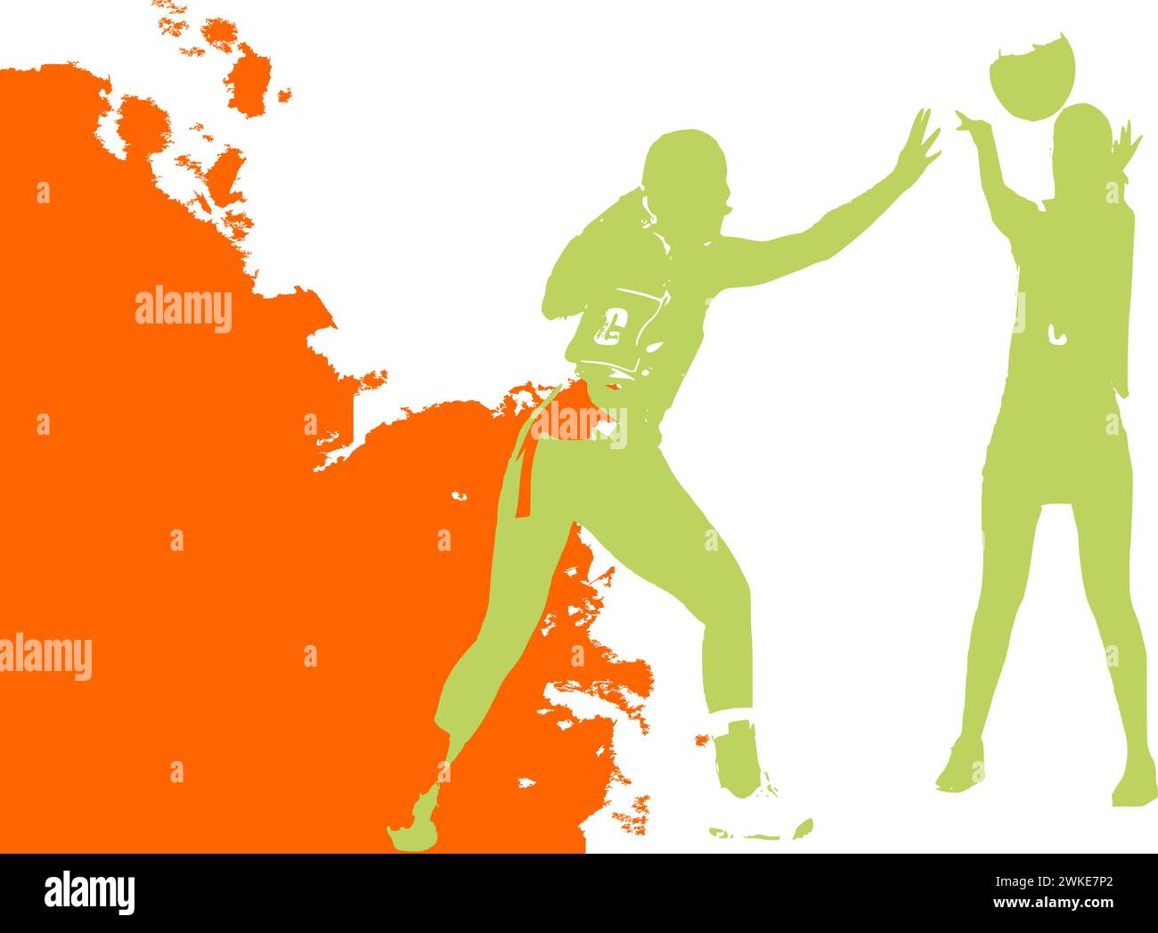 Capture the energy and elegance of netball with our dynamic royalty ...