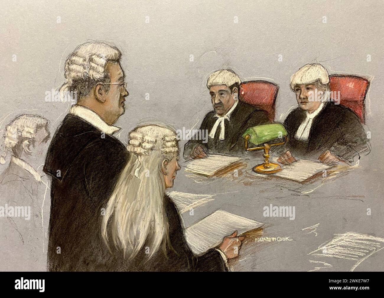 Mr justice johnson hi-res stock photography and images - Alamy