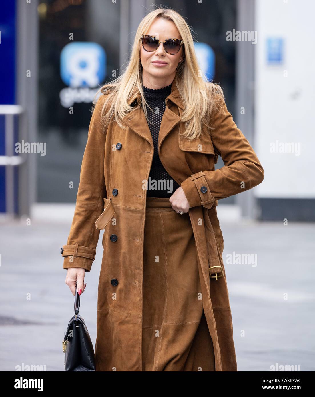 London, UK. 20th Feb, 2024. Celebrity presenters outside Global Radio ...