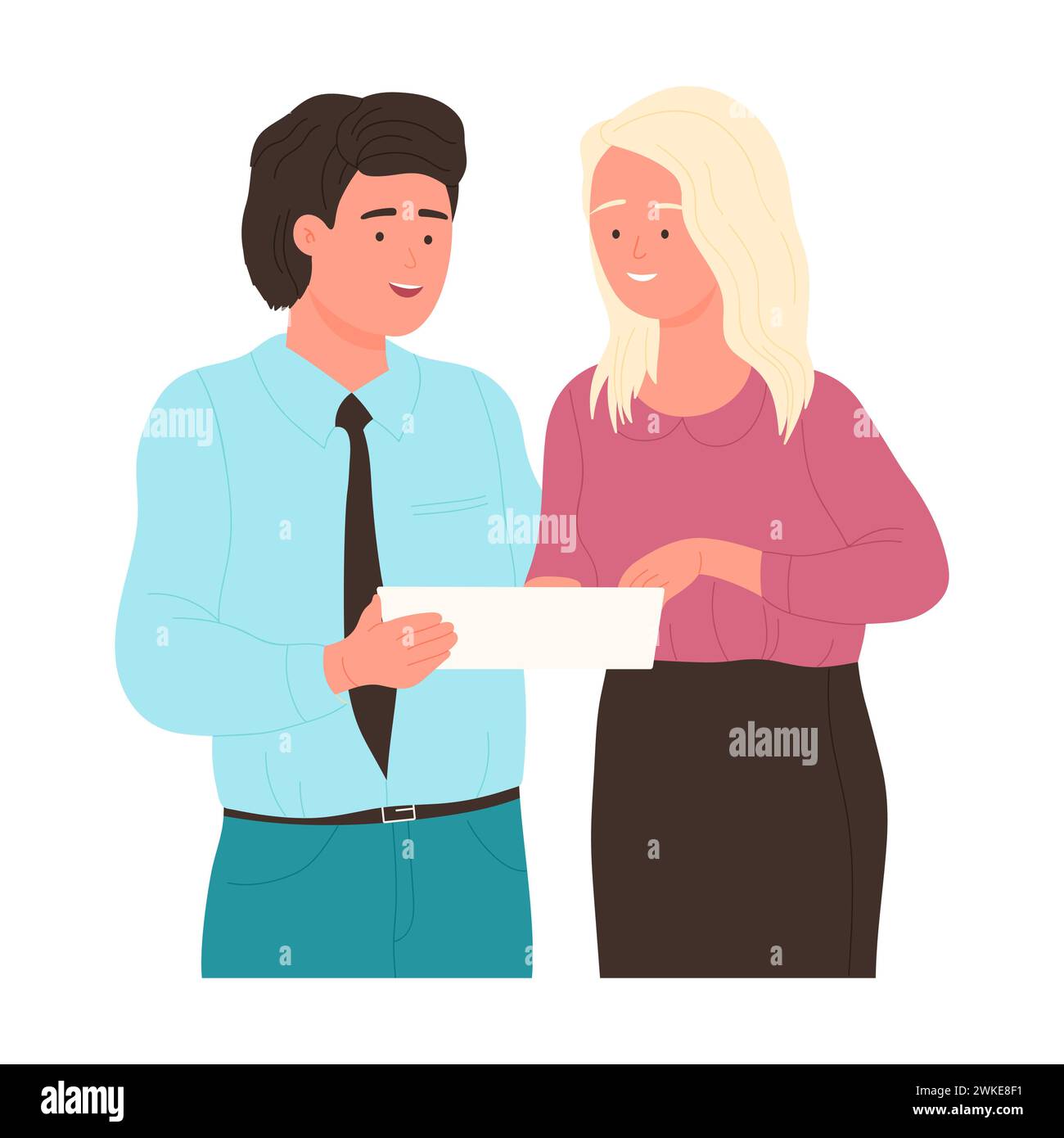 Business teamwork players. Effective teamwork, brainstorming meeting ...