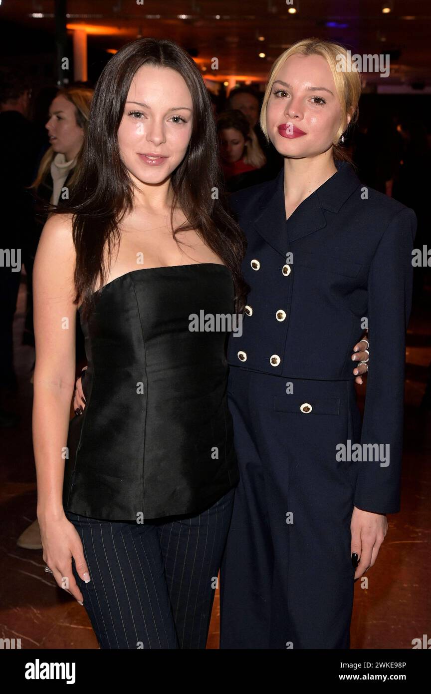 Tijan Marei und Lea Zoe Voss auf der Berlinale Party powered by Uber ...