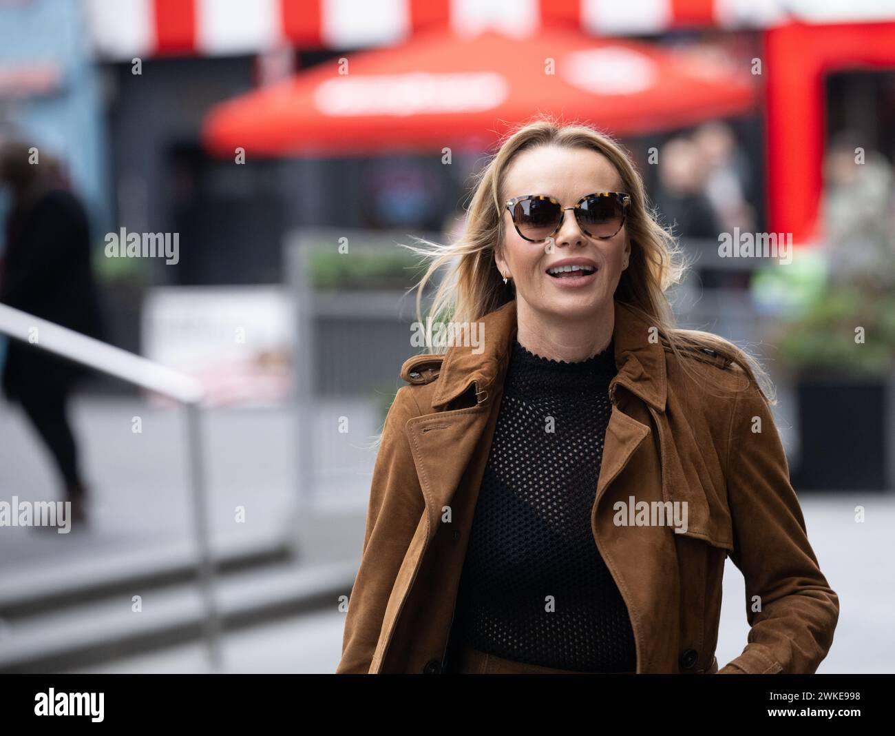 London, UK. 20th Feb, 2024. Celebrity presenters outside Global Radio ...