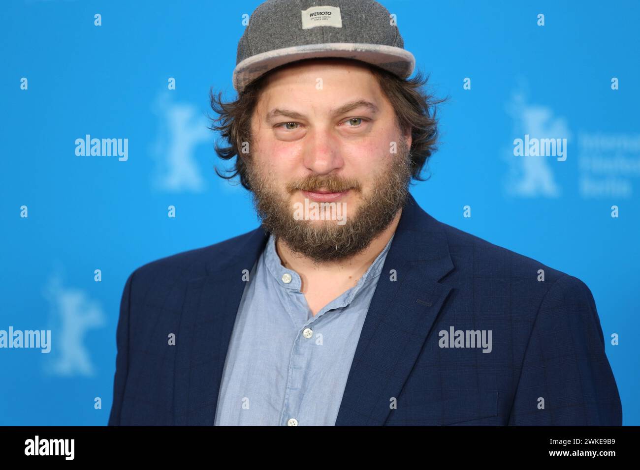 Berlin, Germany, 20th February 2024, actor David Scheid at the photo ...