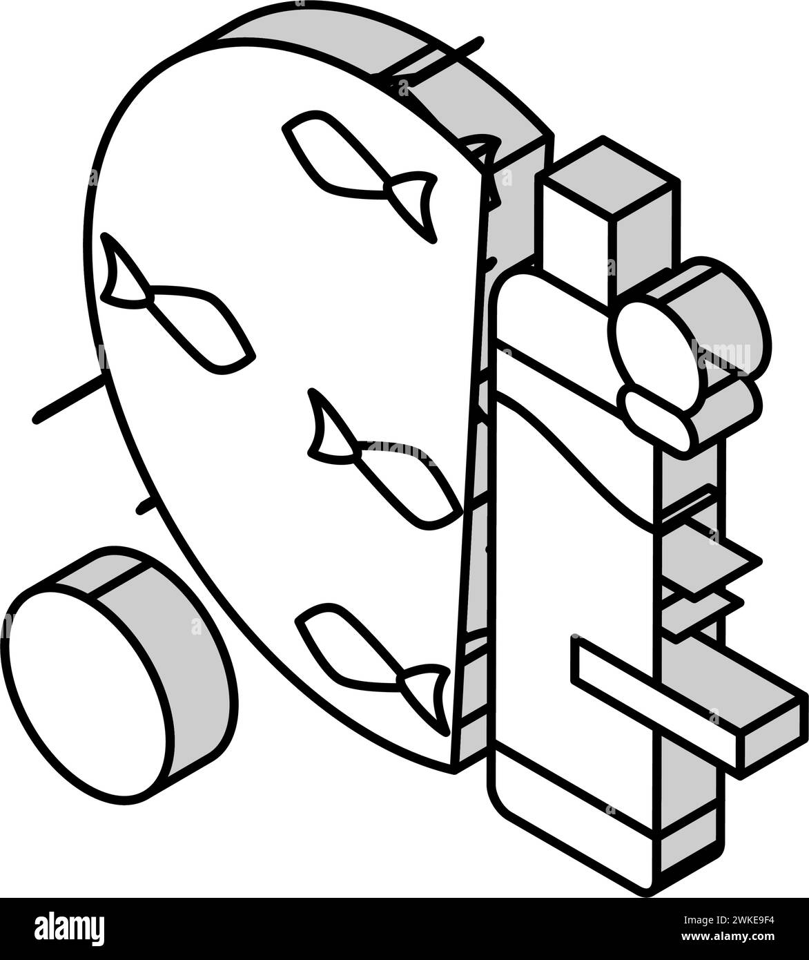 medication aquarium fish isometric icon vector illustration Stock ...