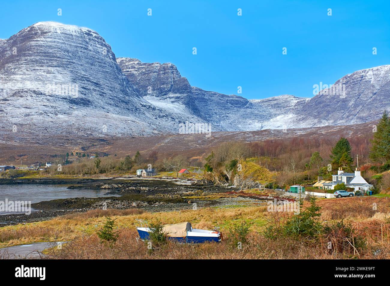 Kishorn port and dry dock hi-res stock photography and images - Alamy