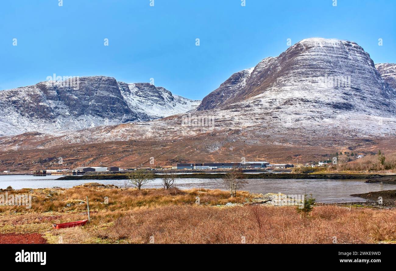 Kishorn port and dry dock hi-res stock photography and images - Alamy
