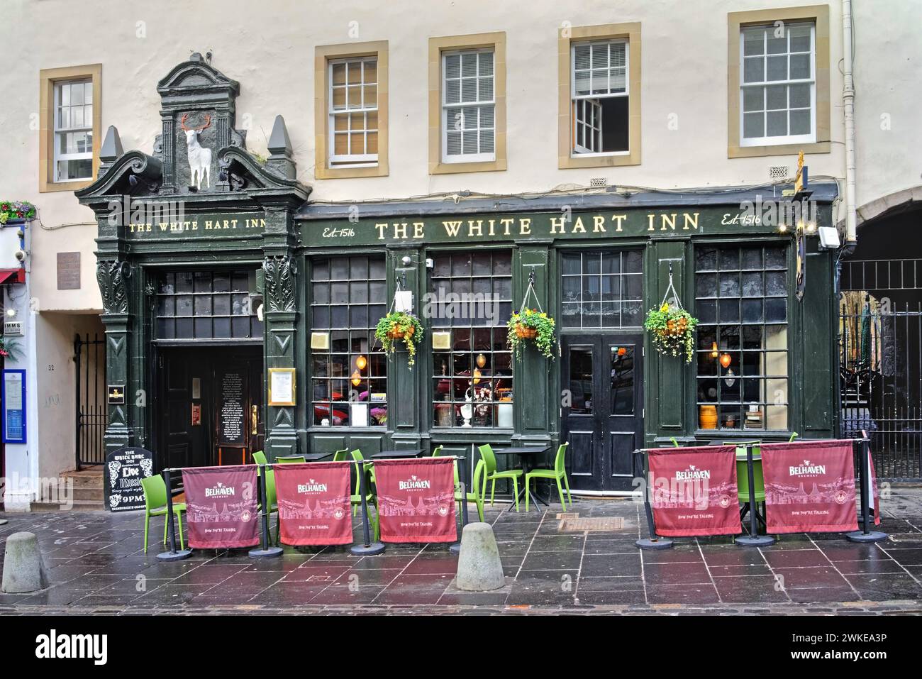 White hart inn edinburgh hi-res stock photography and images - Alamy