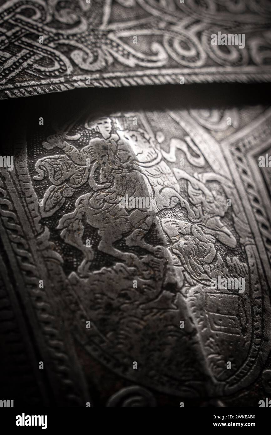 German armor with engraving of Santiago, 17th century, Álava Armory ...