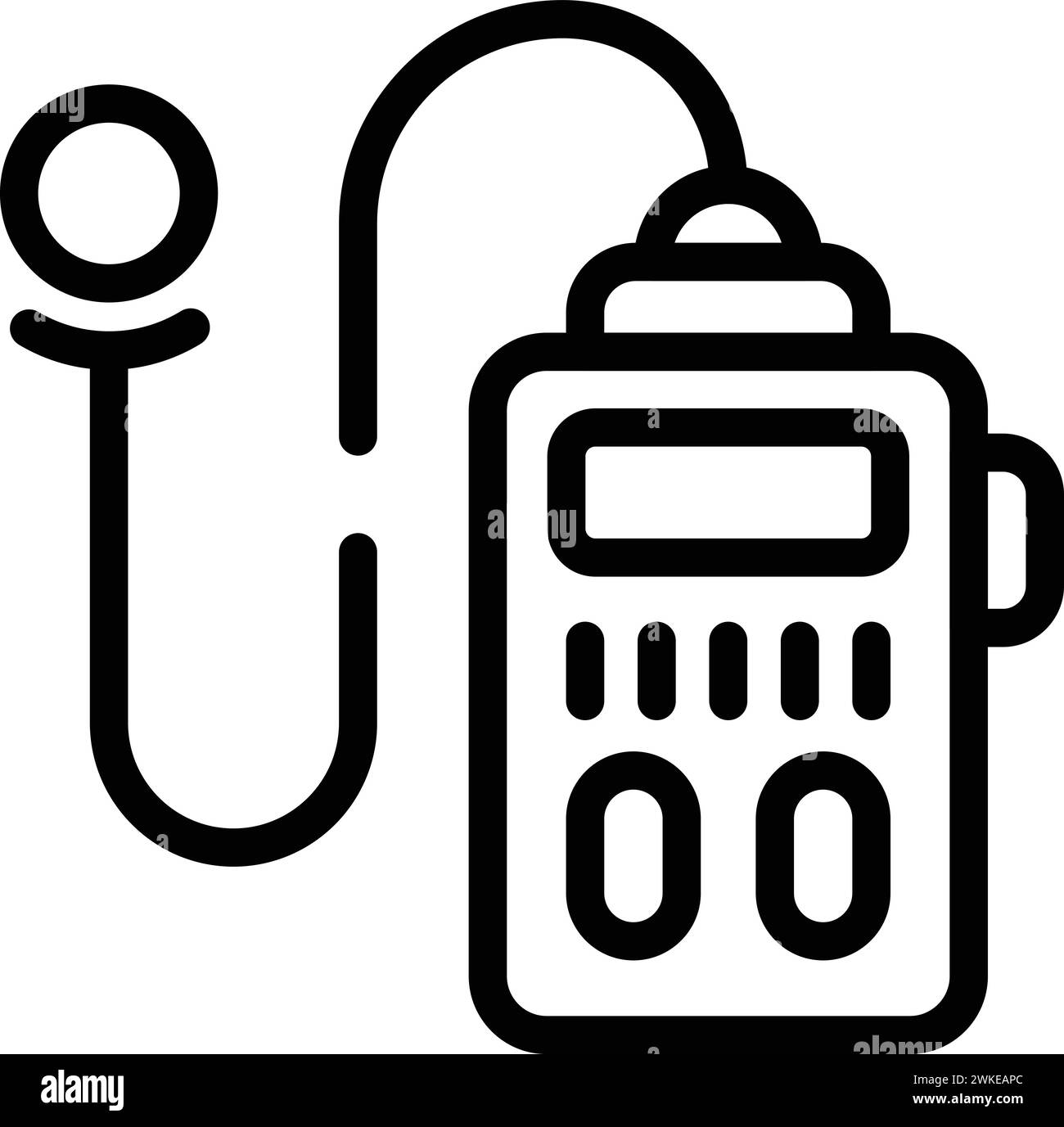 Neck mic Stock Vector Images - Alamy