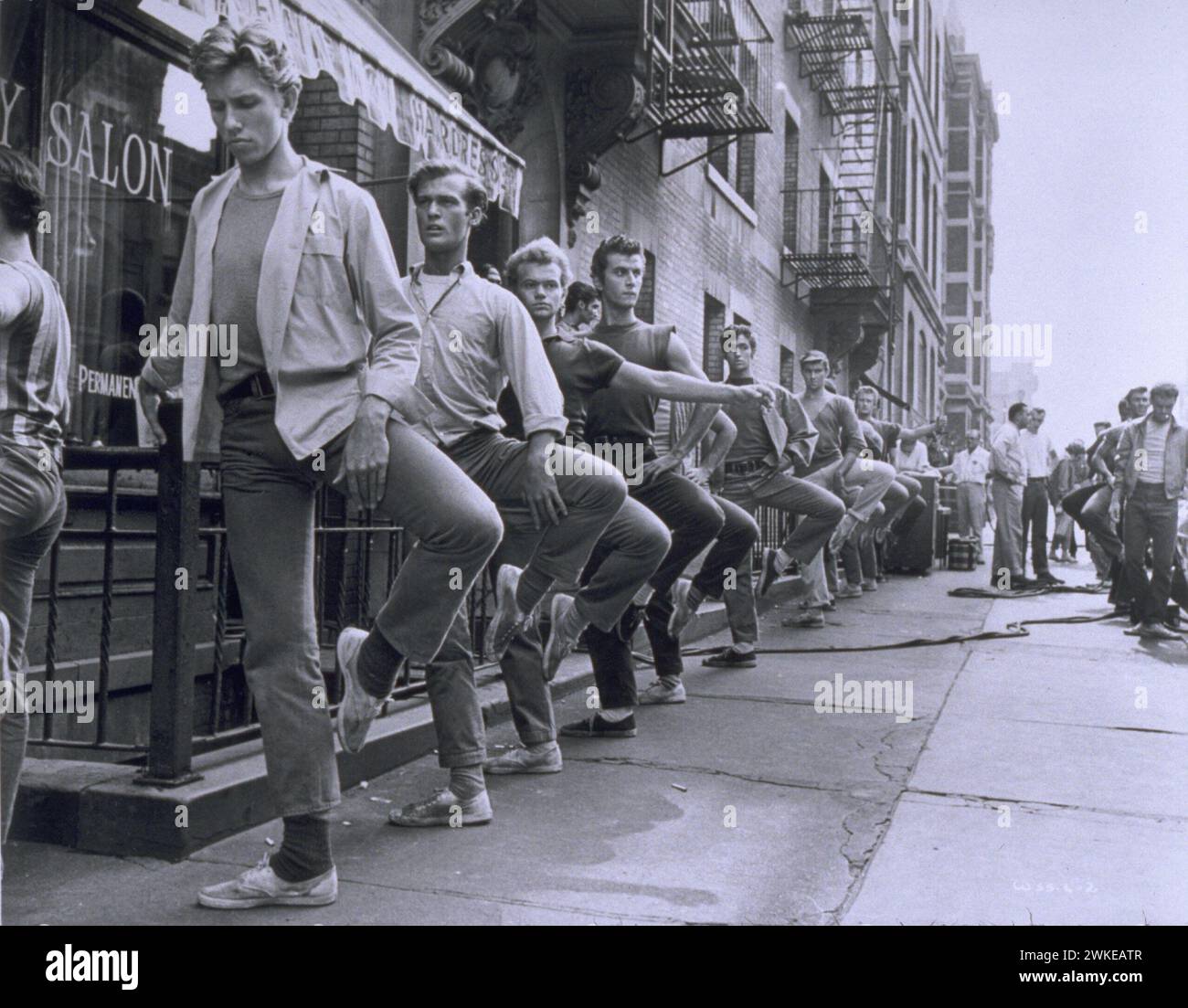 RUSS TAMBLYN, DAVID WINTERS and TUCKER SMITH in WEST SIDE STORY (1961 ...
