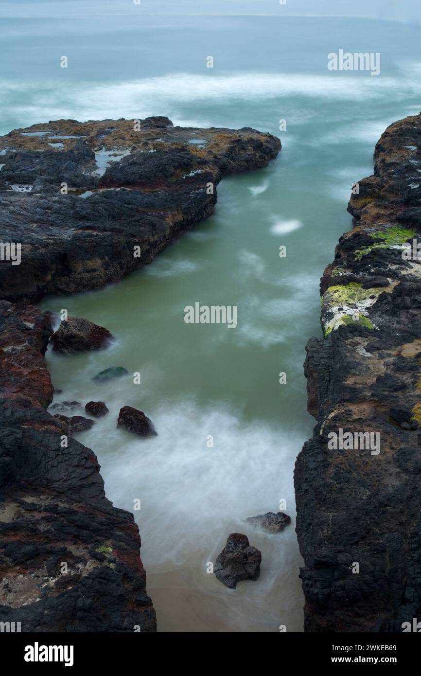 Cook's Chasm, Cape Perpetua Scenic Area, Siuslaw National Forest ...